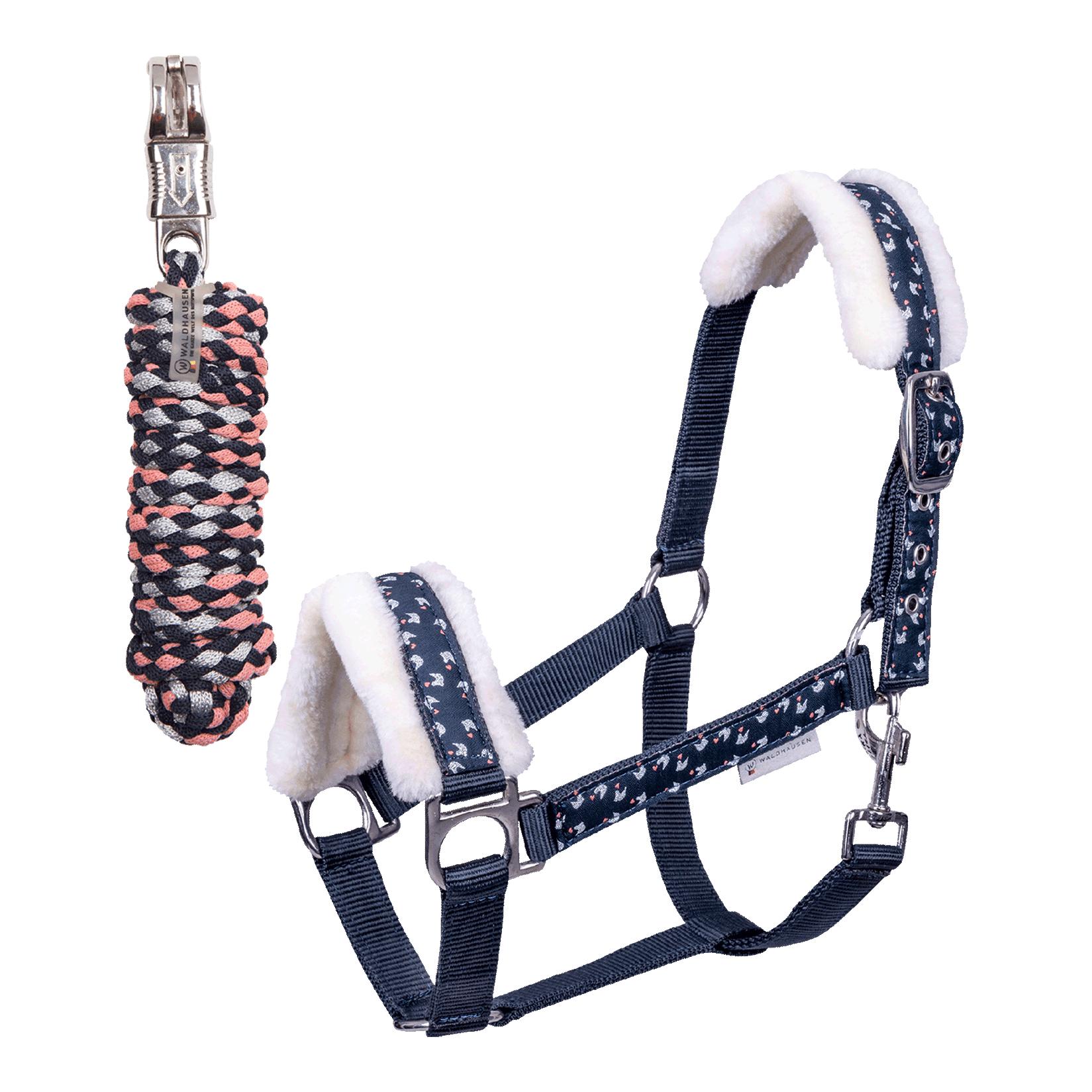 Waldhausen Halfter Set Lucky - Nachtblau